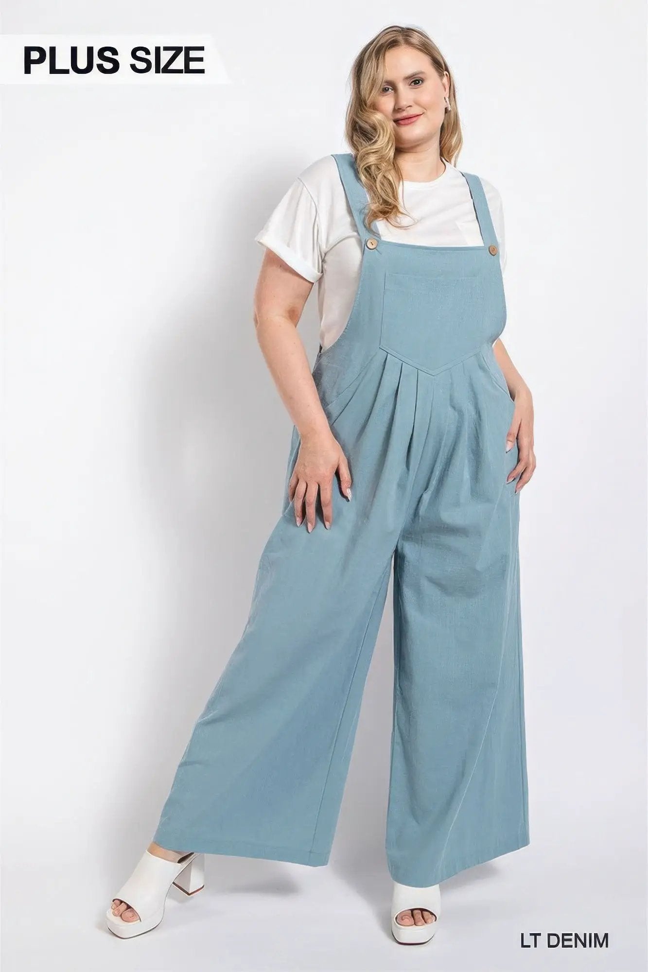 Pintuck detail overall with side pockets – AMIClubwear