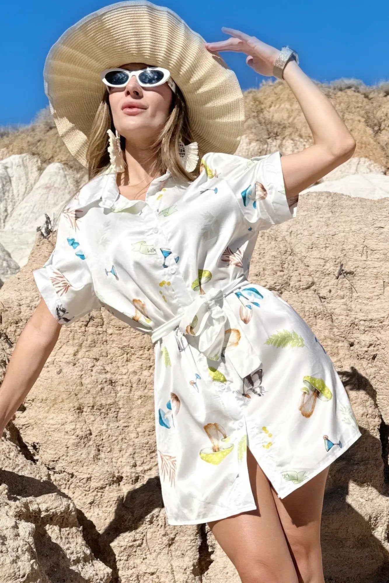 Resort Wear Vacation Wear Mini Dress – AMIClubwear