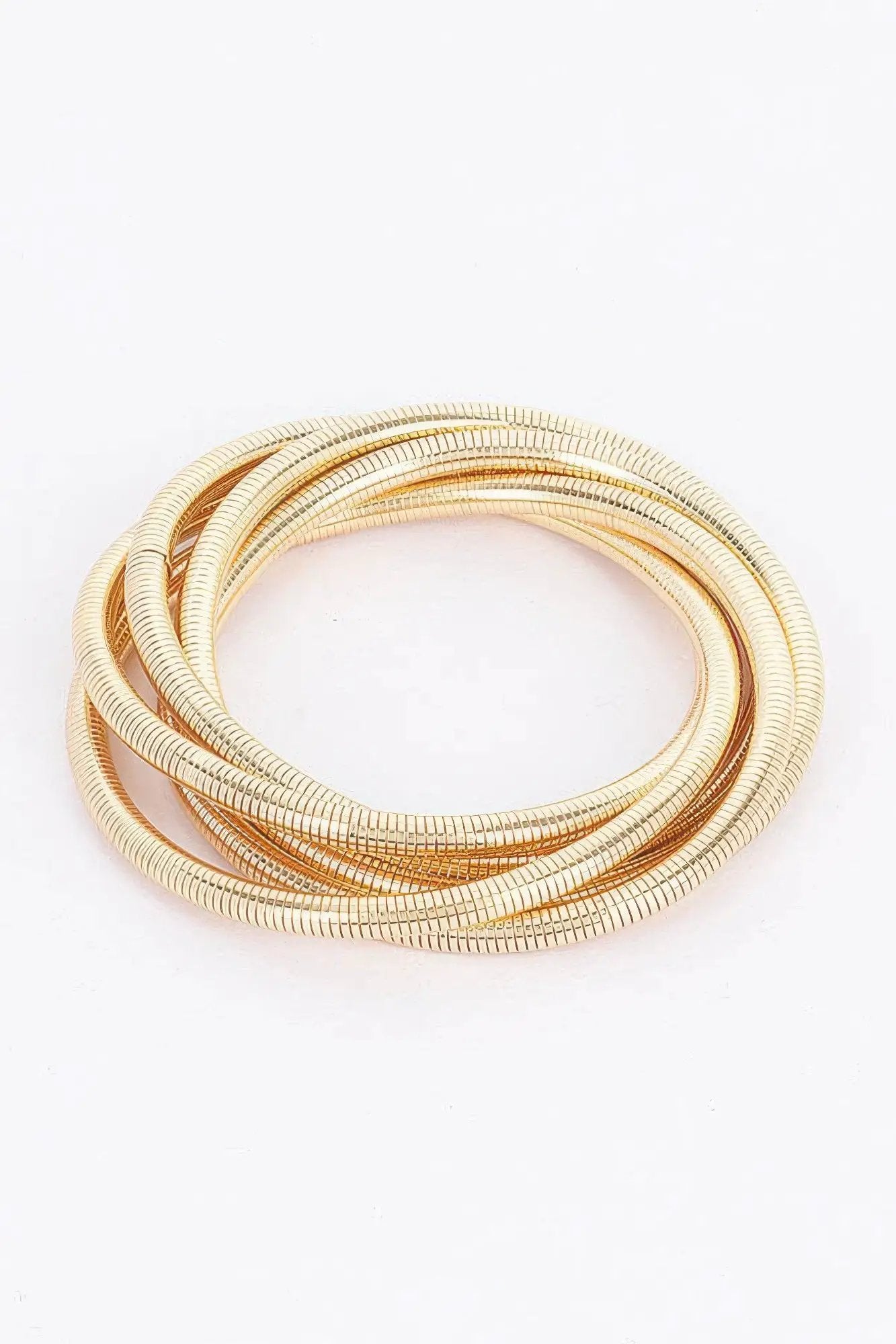 Multi Metal Spring Bracelet – AMIClubwear