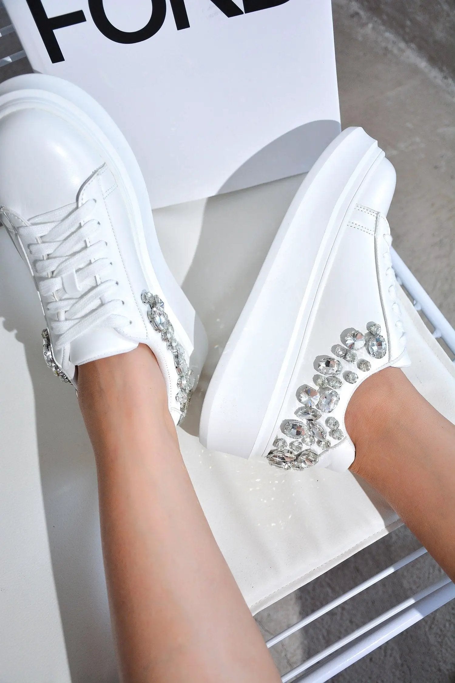 BLING QUEEN - WHITE – AMIClubwear